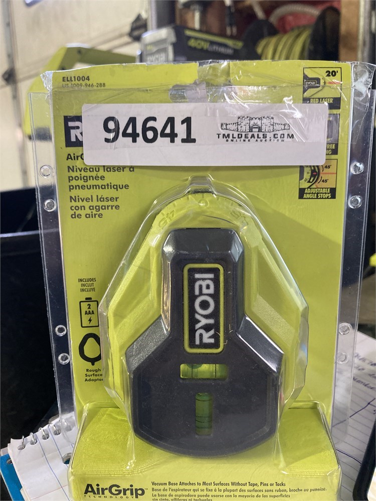 Tmldeals.com - RYOBI 20' AirGrip Laser Level