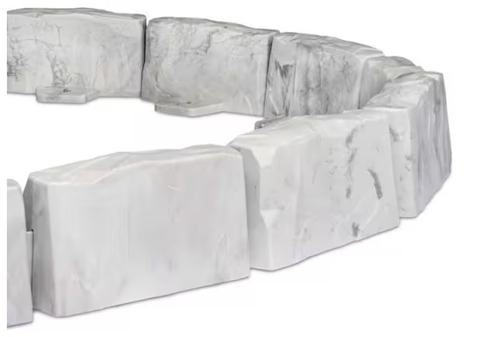 Tmldeals.com - Shop Vigoro 60 ft. x 2.7 in. Gray Decorative Faux Stone ...