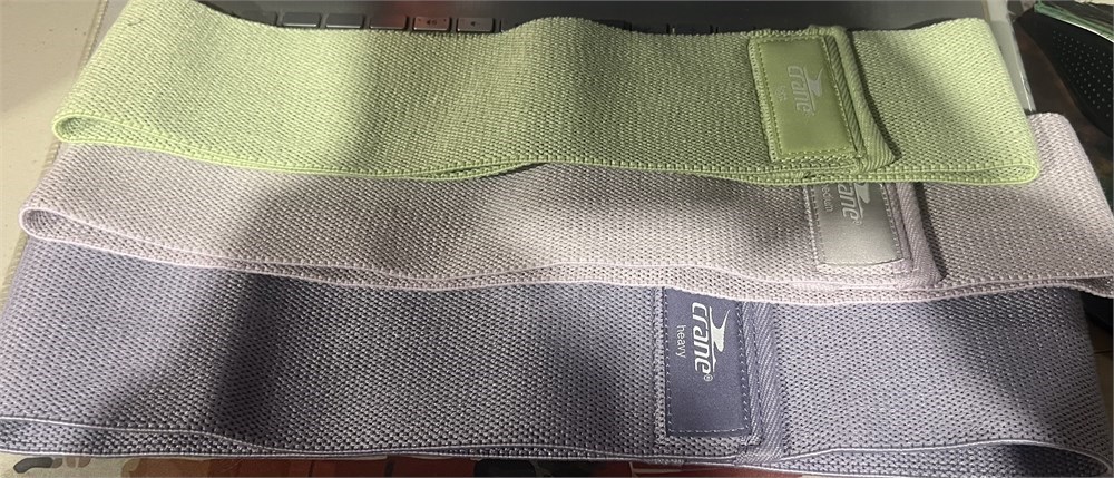 Tmldeals.com - CRANE FITNESS 3 PK FABRIC RESISTANCE BANDS